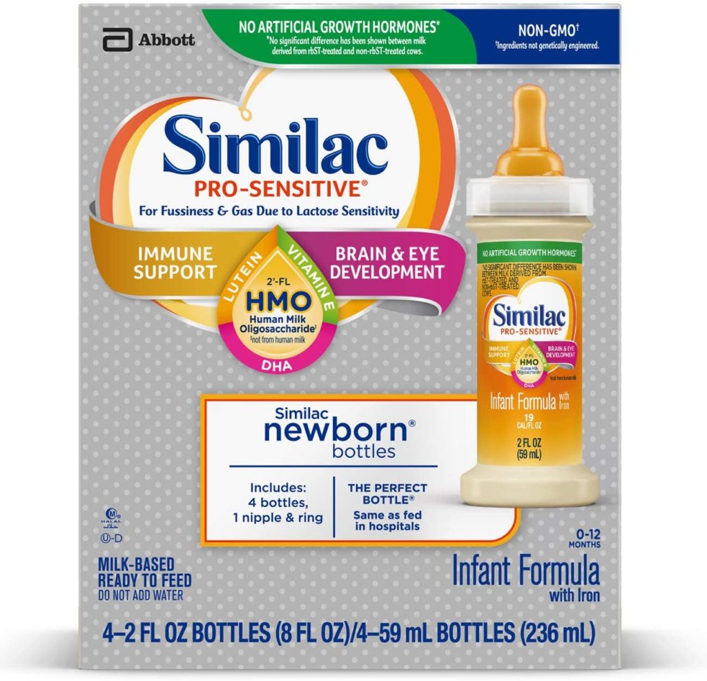 Similac pro-sensitive infant Formula with 2′-fl Human Milk ...